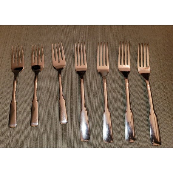 Oneida | Dining | Oneida Minute Man Wma Rogers Fiddle Stainless Forks ...